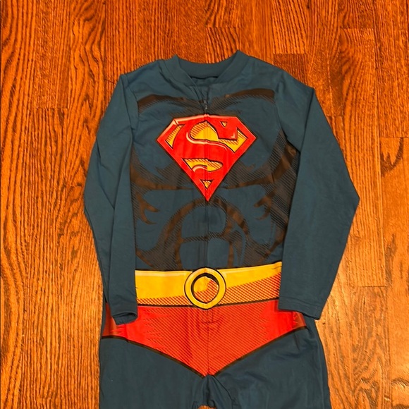 DC Comics | Costumes | Nwot Dc Comics Superman Kids Pajamas Blue And ...